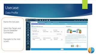 ETL Validator Usecase - Data Profiling and Comparison | PPT