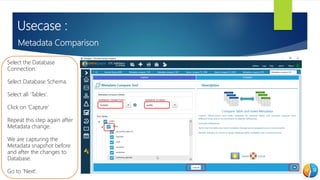 ETL Validator Usecase -Metadata Comparison | PPT