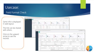 ETL Validator Usecase - checking for valid field and data format | PPT