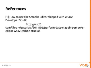 ETL with WSO2 Enterprise Middleware Platform | PDF