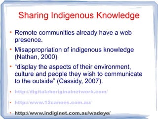 Digital Privacy & Safety in Remote Aboriginal Communities | PPT