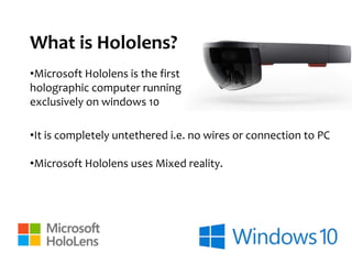 Microsoft Hololens | PPTX