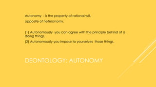 ETLesson7.pptx deontological,and ethics, | PPTX