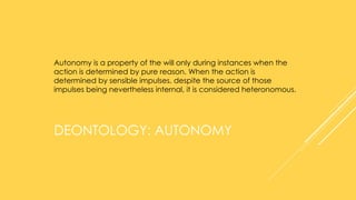ETLesson7.pptx deontological,and ethics, | PPTX
