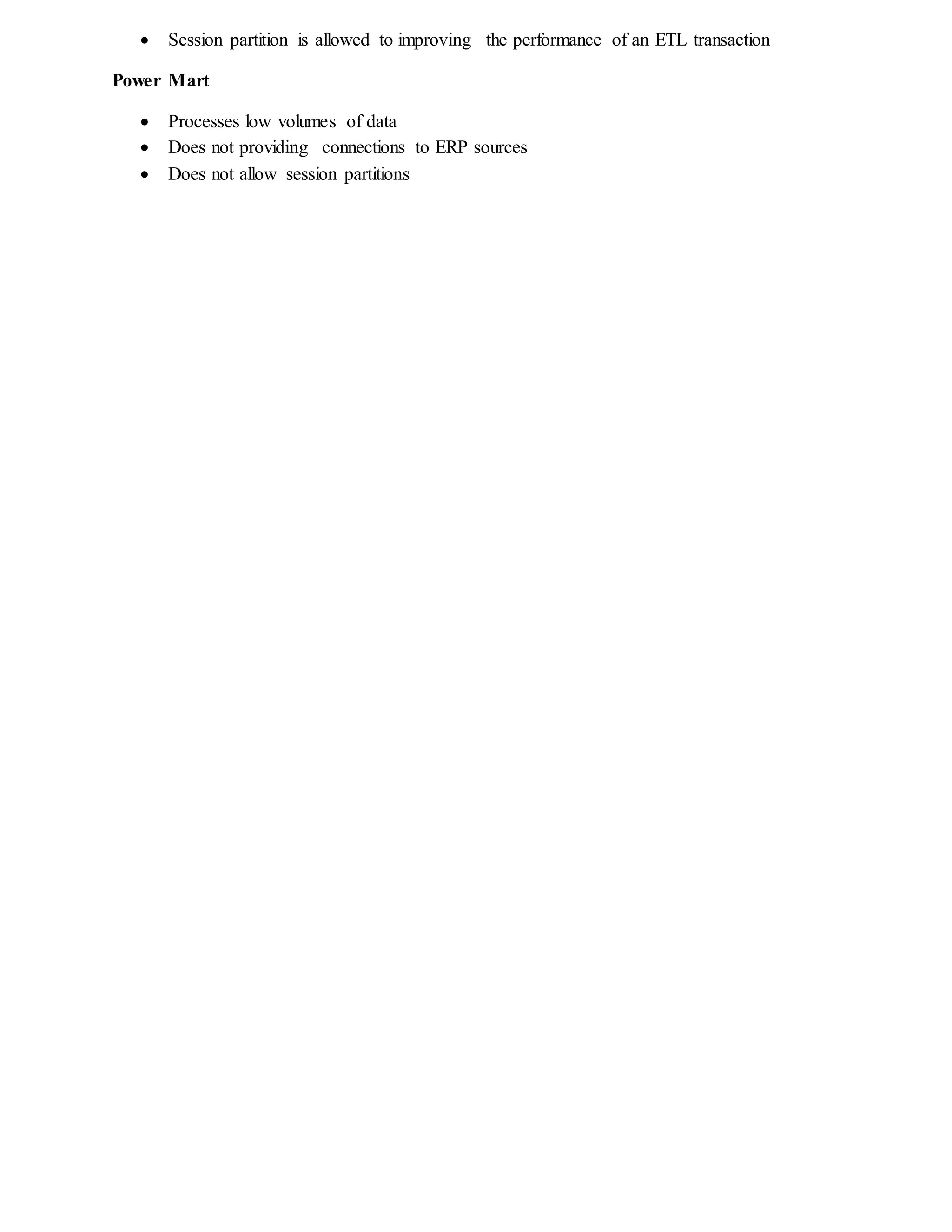 Etl interview questions | PDF Etl interview questions | PDF