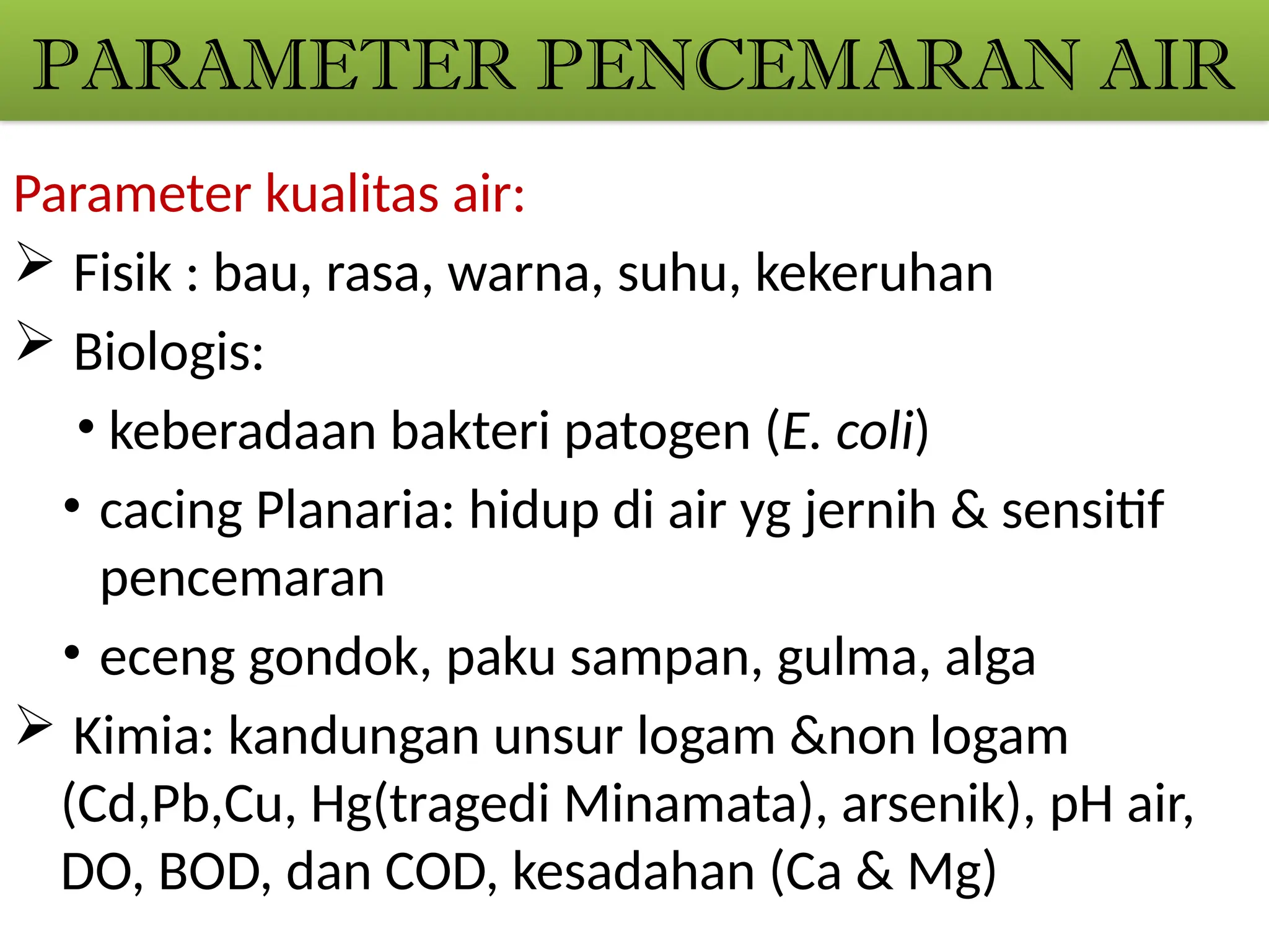 ppt-ekologi-pencemaran-lingkungan untuk kelas 10 | PPTX