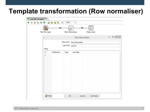 ETL Metadata Injection with Pentaho Data Integration | PPTX | Computing | Technology & Computing