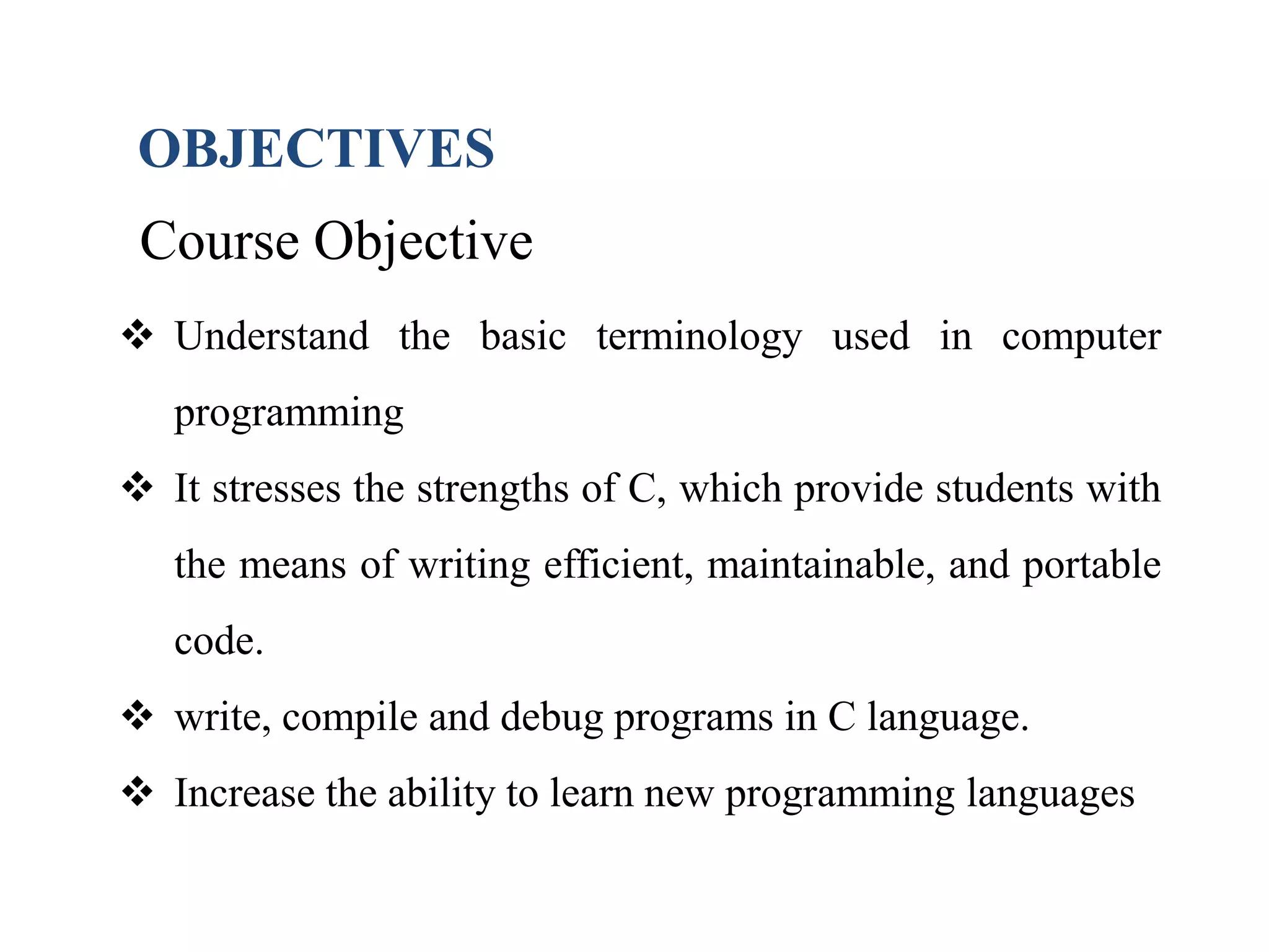 Loops In C Programming Language Ppt