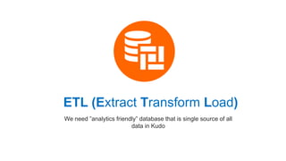 Kudo Codefest: Data science ETL & Predictive analytics to make better product | PPTX