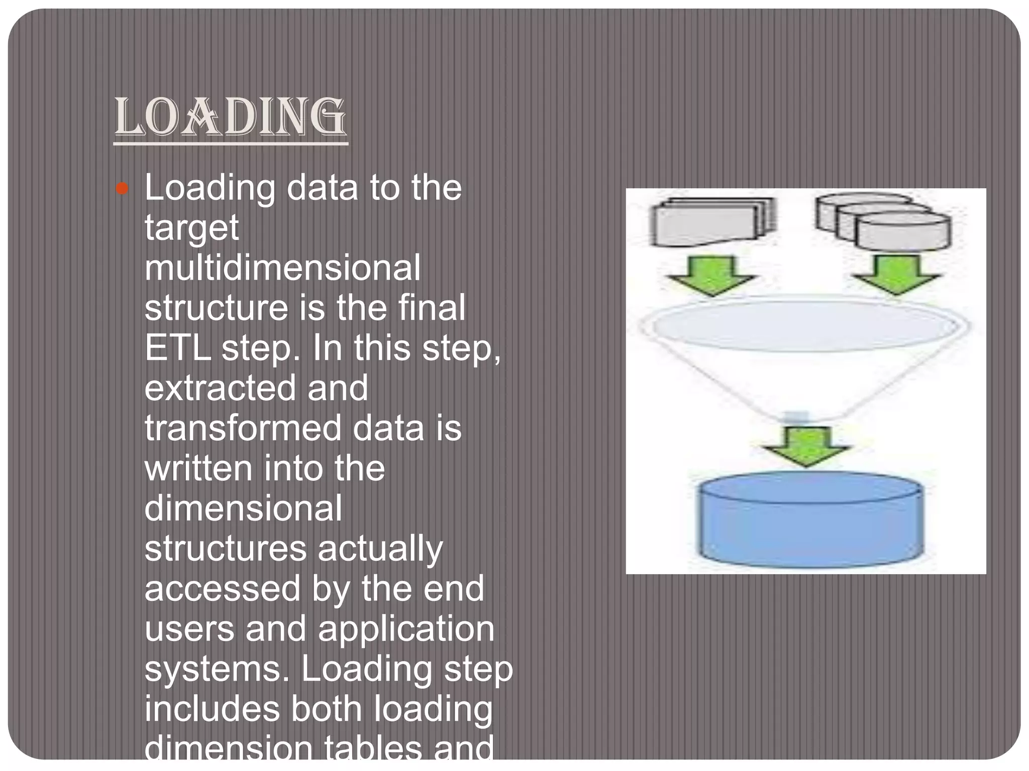 Etl process in data warehouse | PPTX