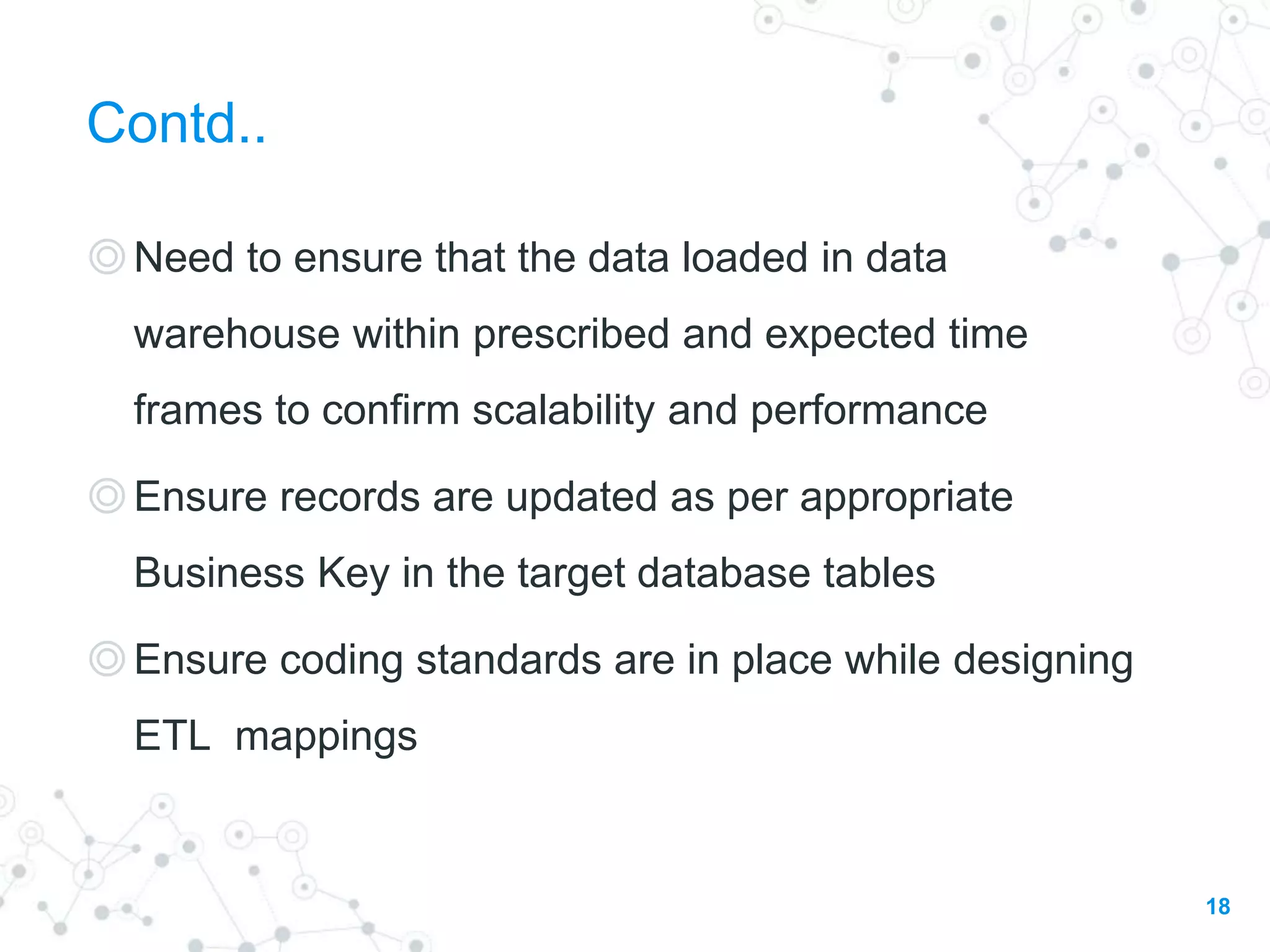 ETL Testing Overview | PPTX
