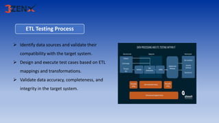 etl testing training in hyderabad....... | PPTX