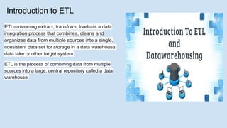 ETL testing training program in Hyderabad covers comprehensive topics | PPT