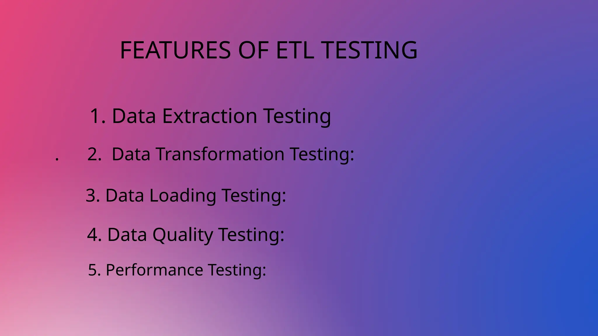 etl testing training in hyderabad IN TELANAGANA | PPT