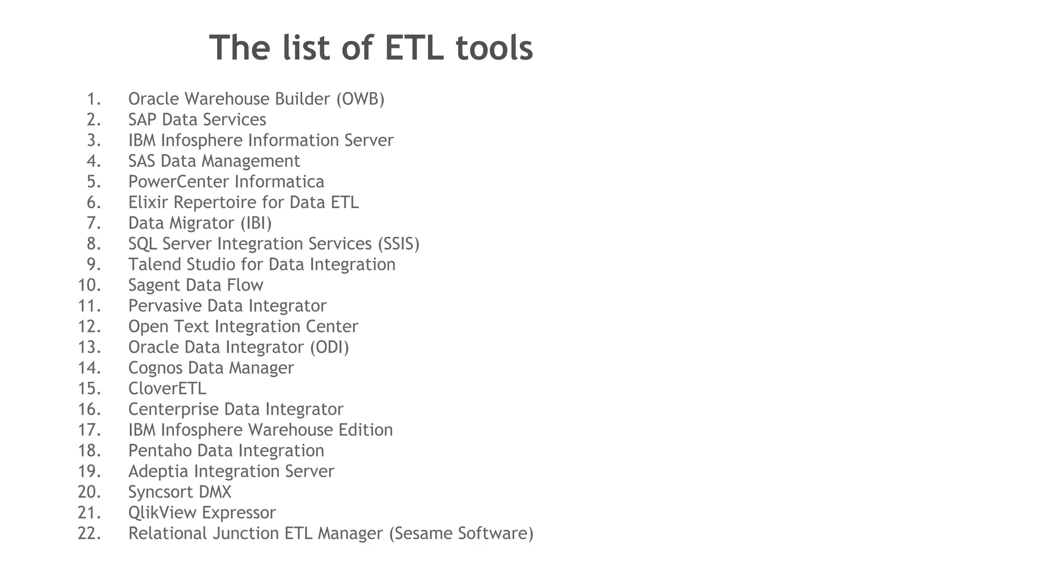 Etl tool | PDF