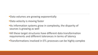 Etl with talend (data integeration) | PPT
