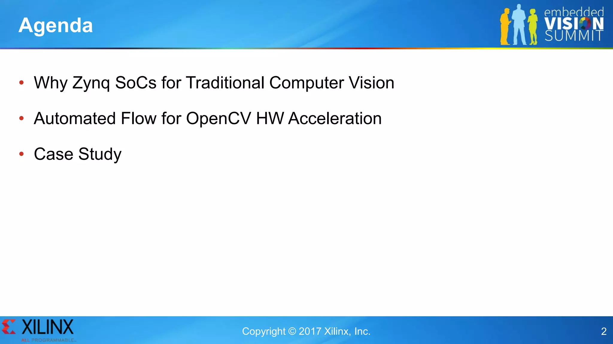"OpenCV on Zynq: Accelerating 4k60 Dense Optical Flow and Stereo Vision," a Presentation from ...