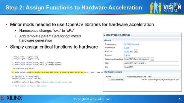 "OpenCV on Zynq: Accelerating 4k60 Dense Optical Flow and Stereo Vision," a Presentation from ...