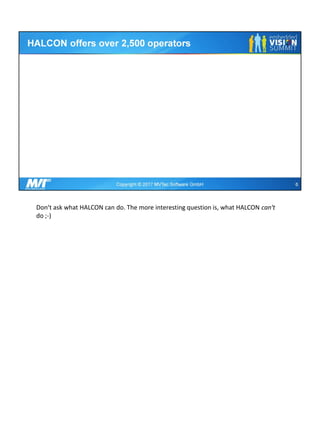 "Embedded Vision Made Smart: Introduction to the HALCON Embedded ...