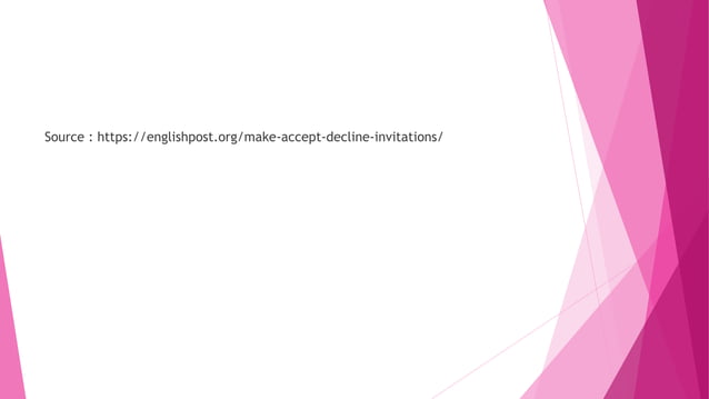 Making, Accepting, and Refusing an Invitation | PPTX | Soccer | Sports