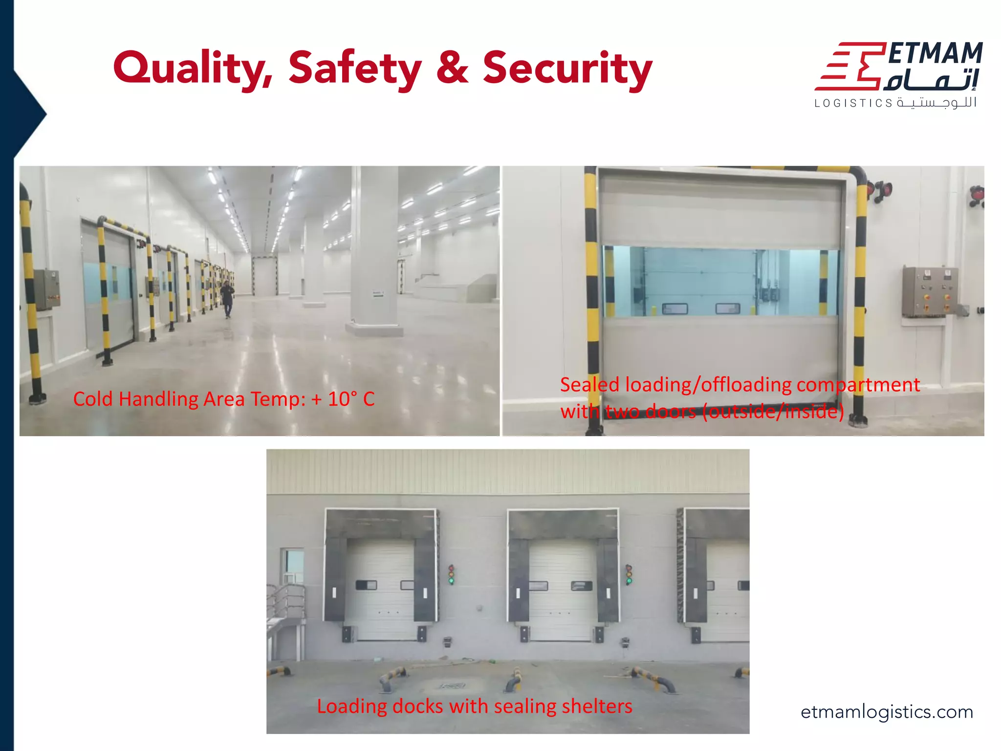 Etmam logistics & Riyadh Warehouse Presentation | PPT