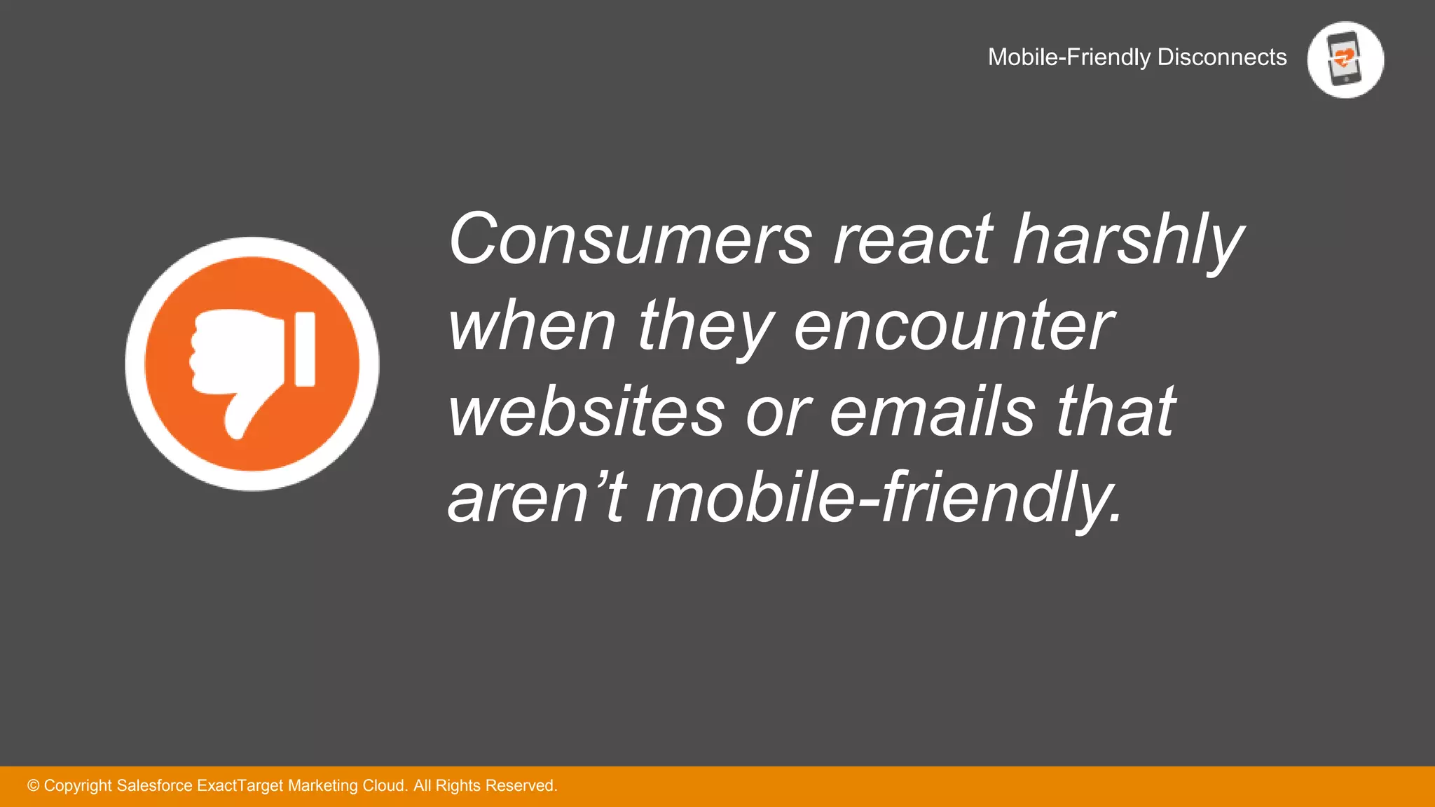 Mobile-Friendly Disconnects #Infographic | PPTX