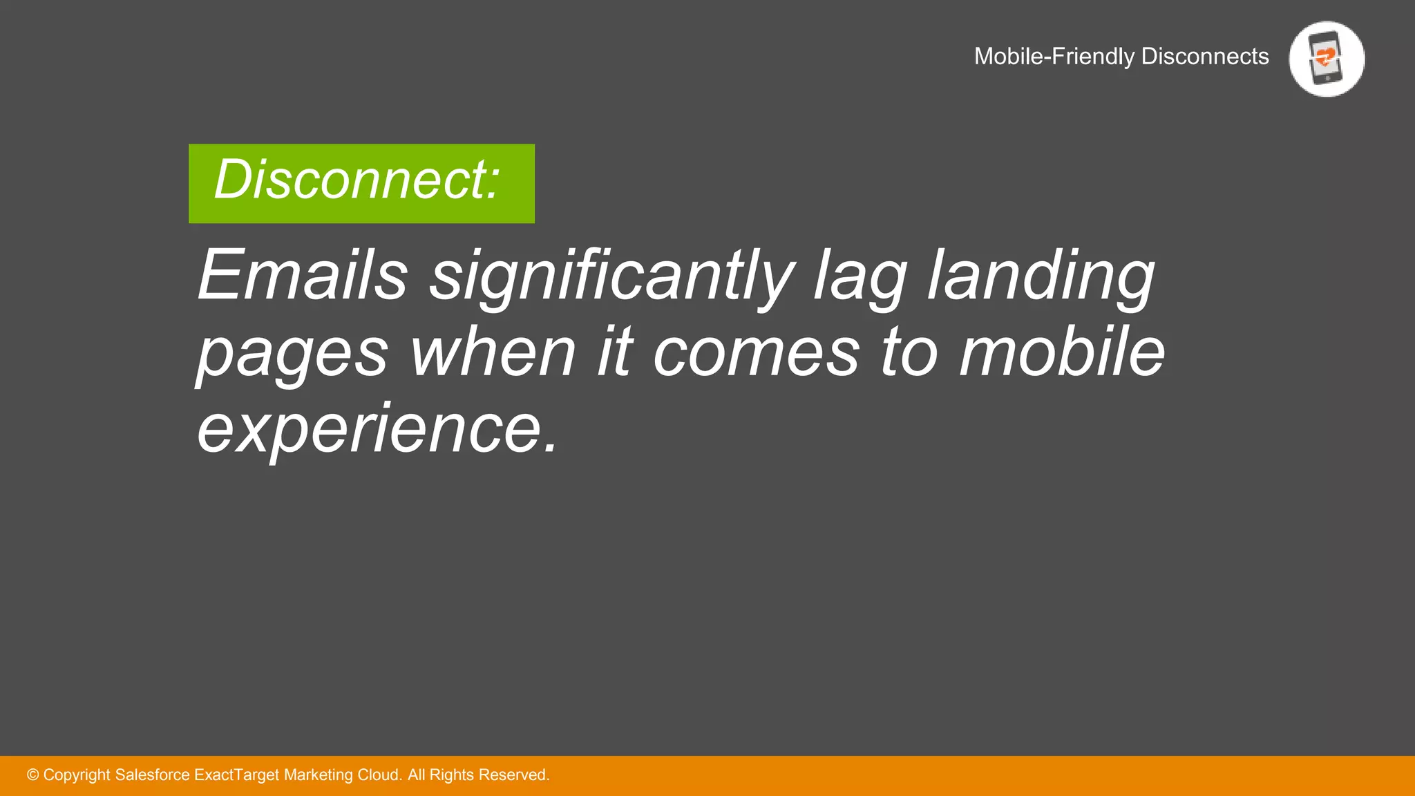 Mobile-Friendly Disconnects #Infographic | PPTX