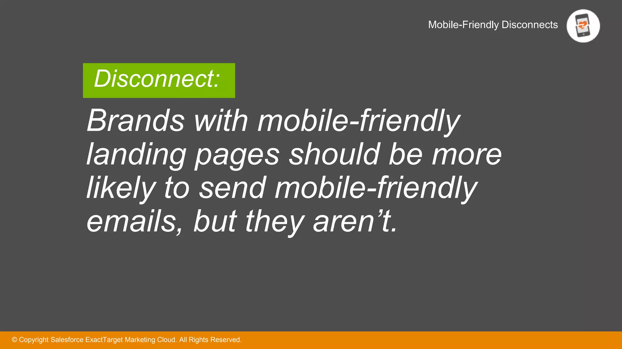 Mobile-Friendly Disconnects #Infographic | PPTX