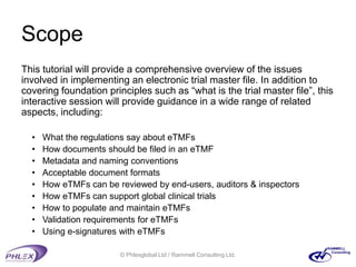 E Tmf Tutorial | PPTX