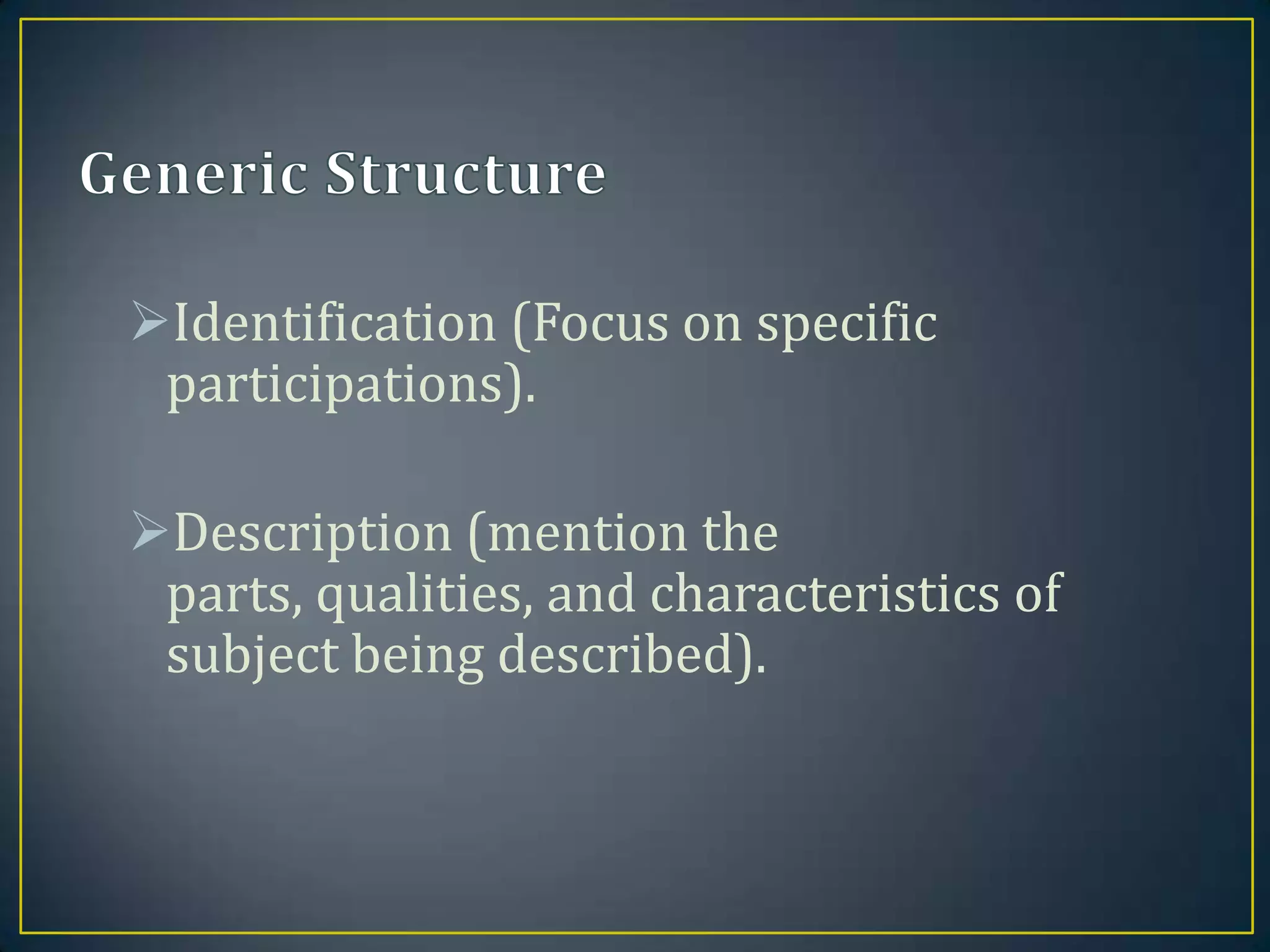 Speaking Skill - Descriptive Text (Describing Animal) | PPTX