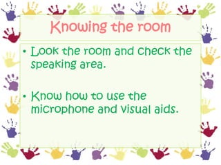 Etm speaking tips | PPT