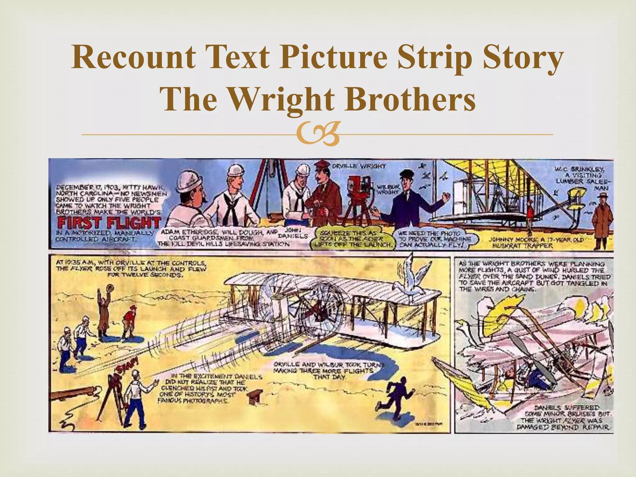 Etm task 4 storyboard for reading @Reading Recount Text | PPT