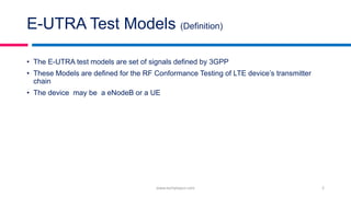 RAdio Testing EMT Test Models | PPT