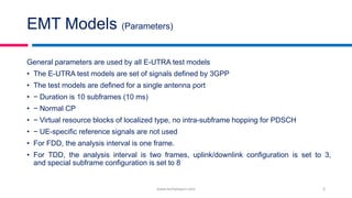 RAdio Testing EMT Test Models | PPT