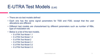 RAdio Testing EMT Test Models | PPT