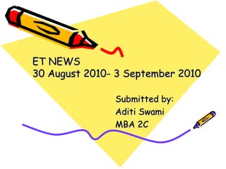 Et news | PPT