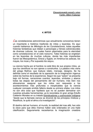Etnoastronomia wayuu | PDF
