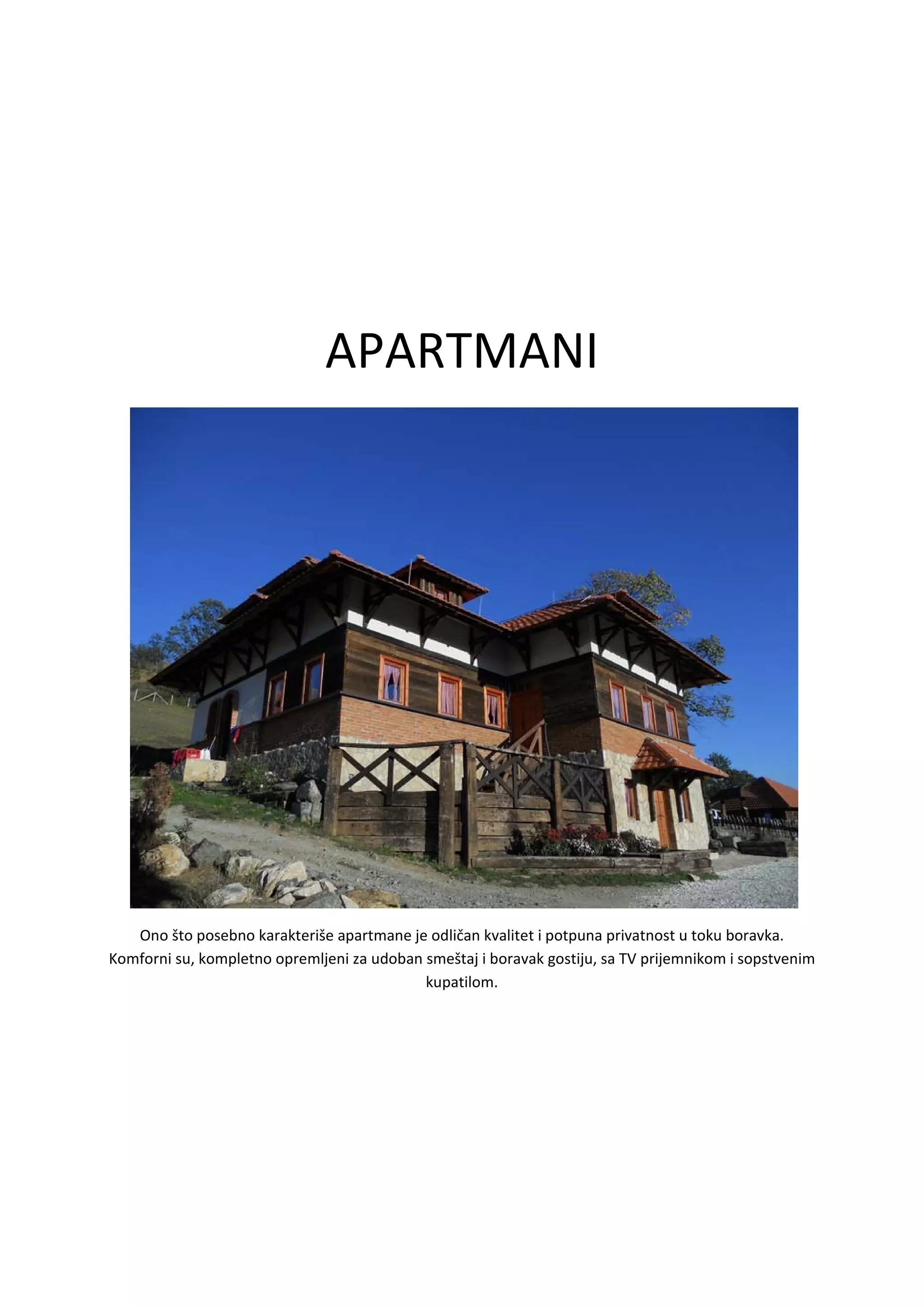 Etno selo Kostunici | PDF