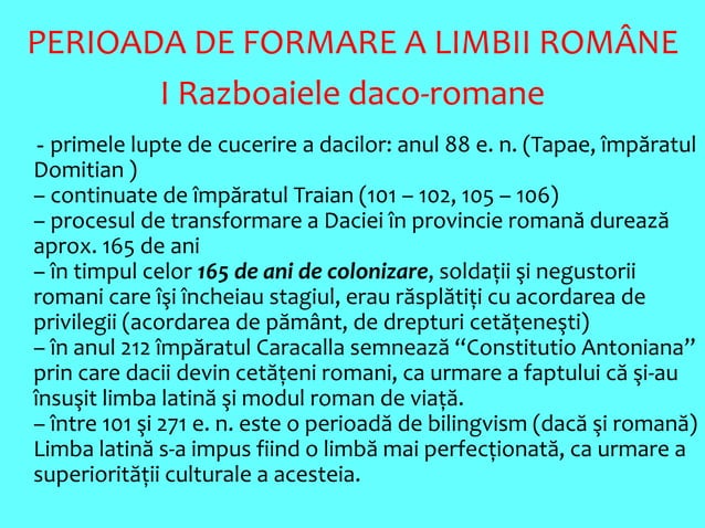 Etnogeneza poporului roman_si_a_limbii_r | PPT