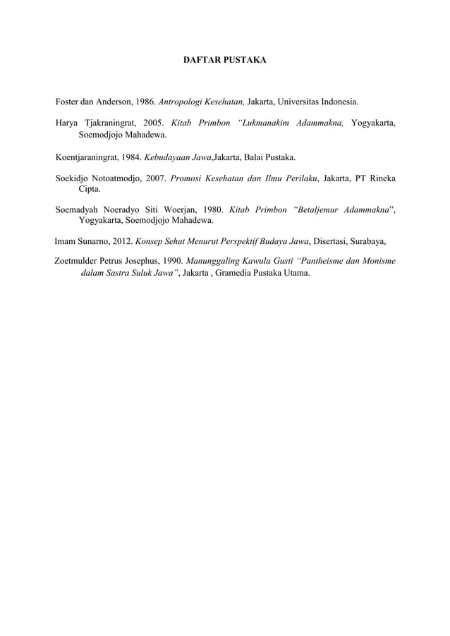 Etnografi Kematian dalam Perspektif Budaya Jawa | PDF