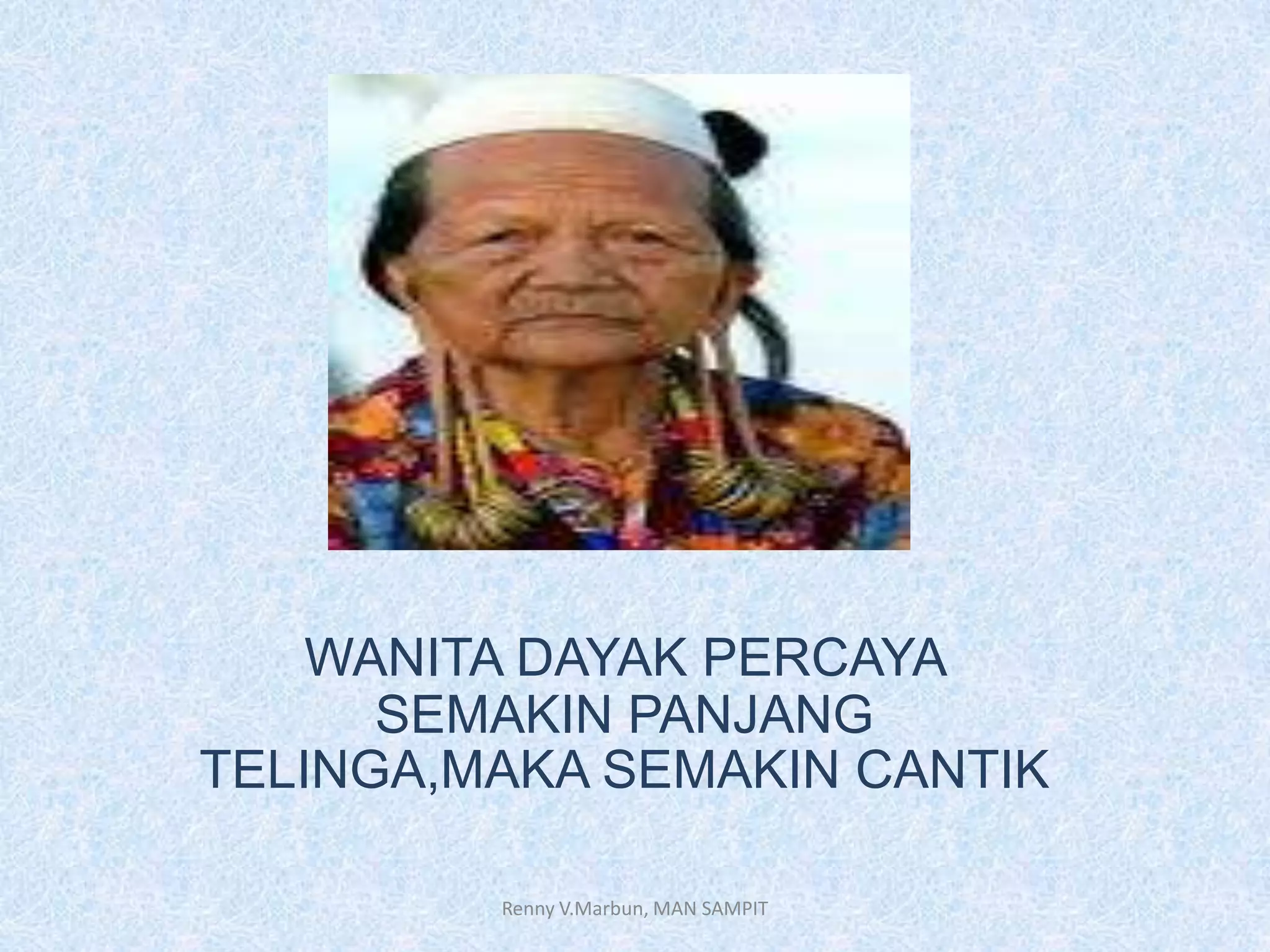 Etnografi sunda,dayak kalteng,batak,jawa | PPTX