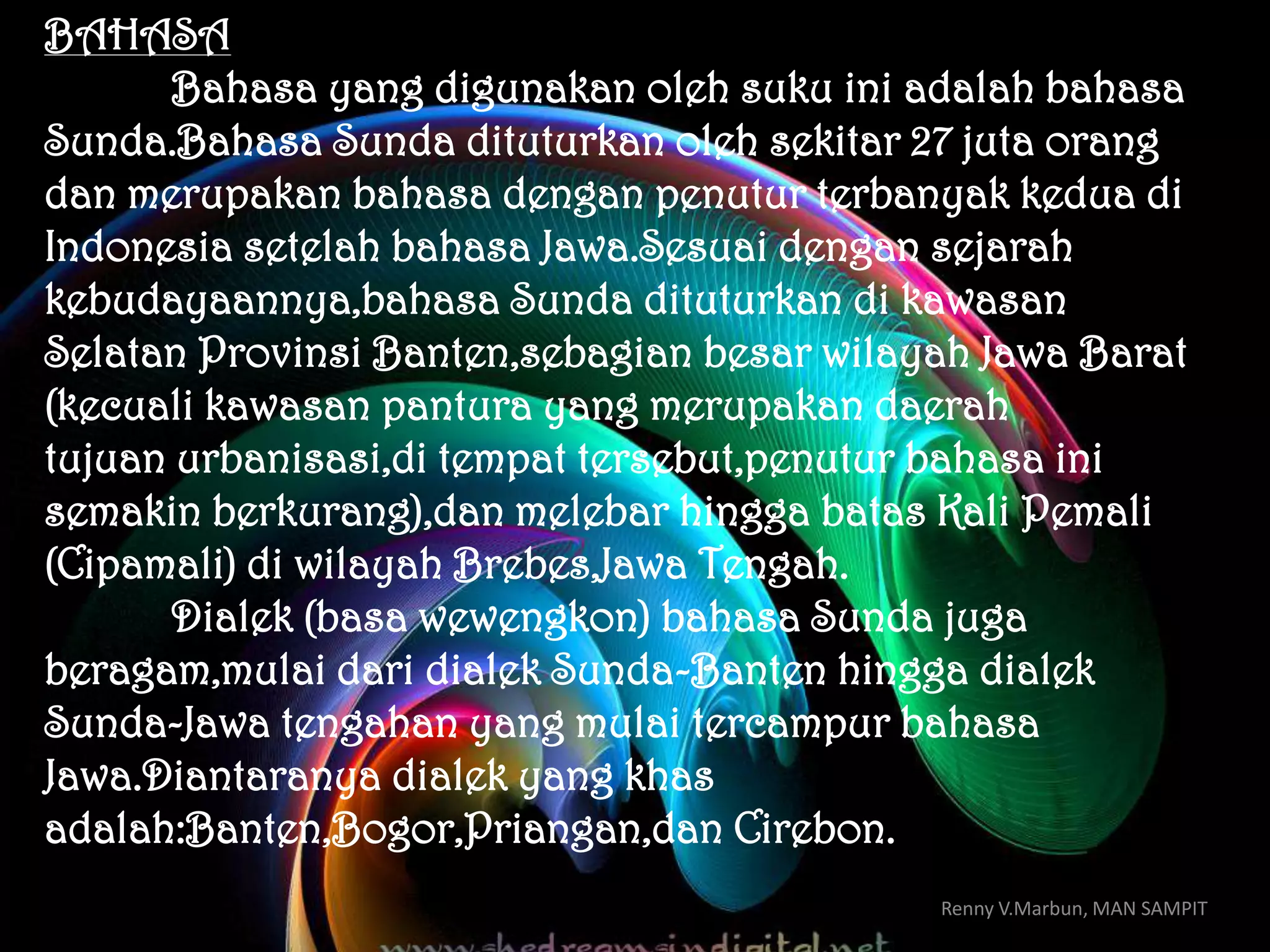 Etnografi sunda,dayak kalteng,batak,jawa | PPTX