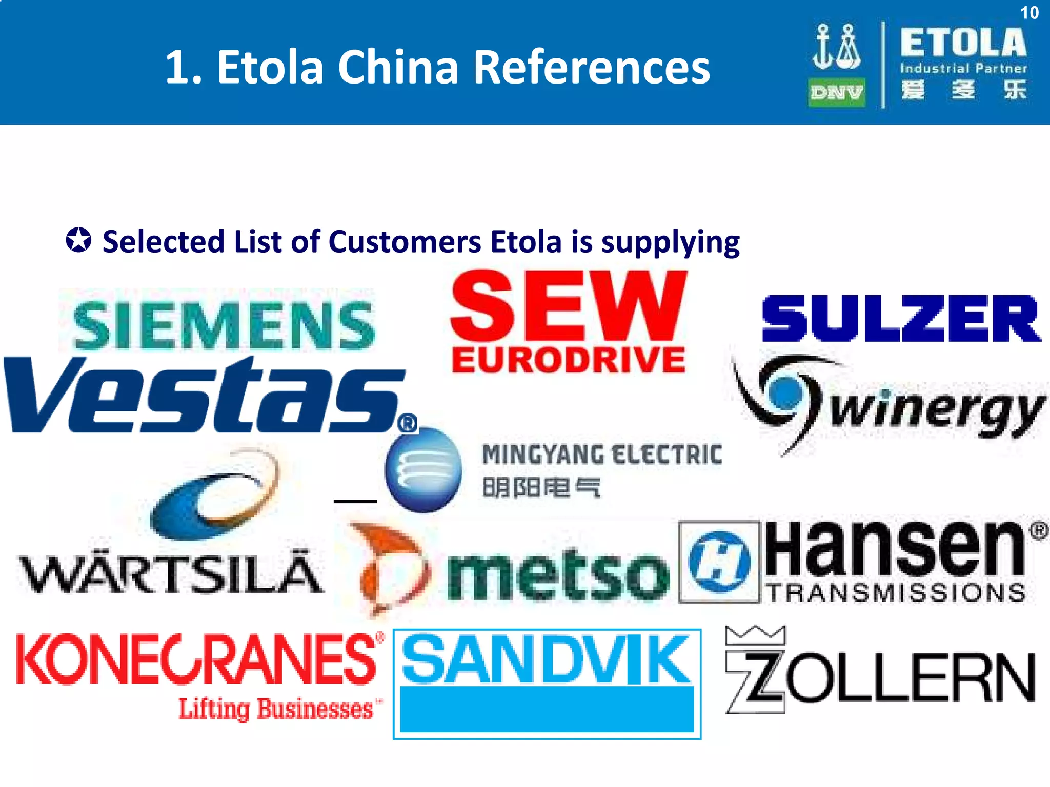Etola products henri manner 2011 v.2 | PPT