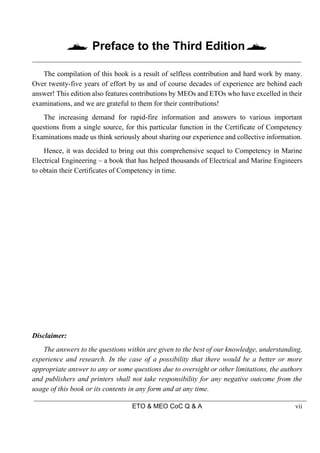 ETO & MEO Certificate of Competency Questions and Answers | PDF