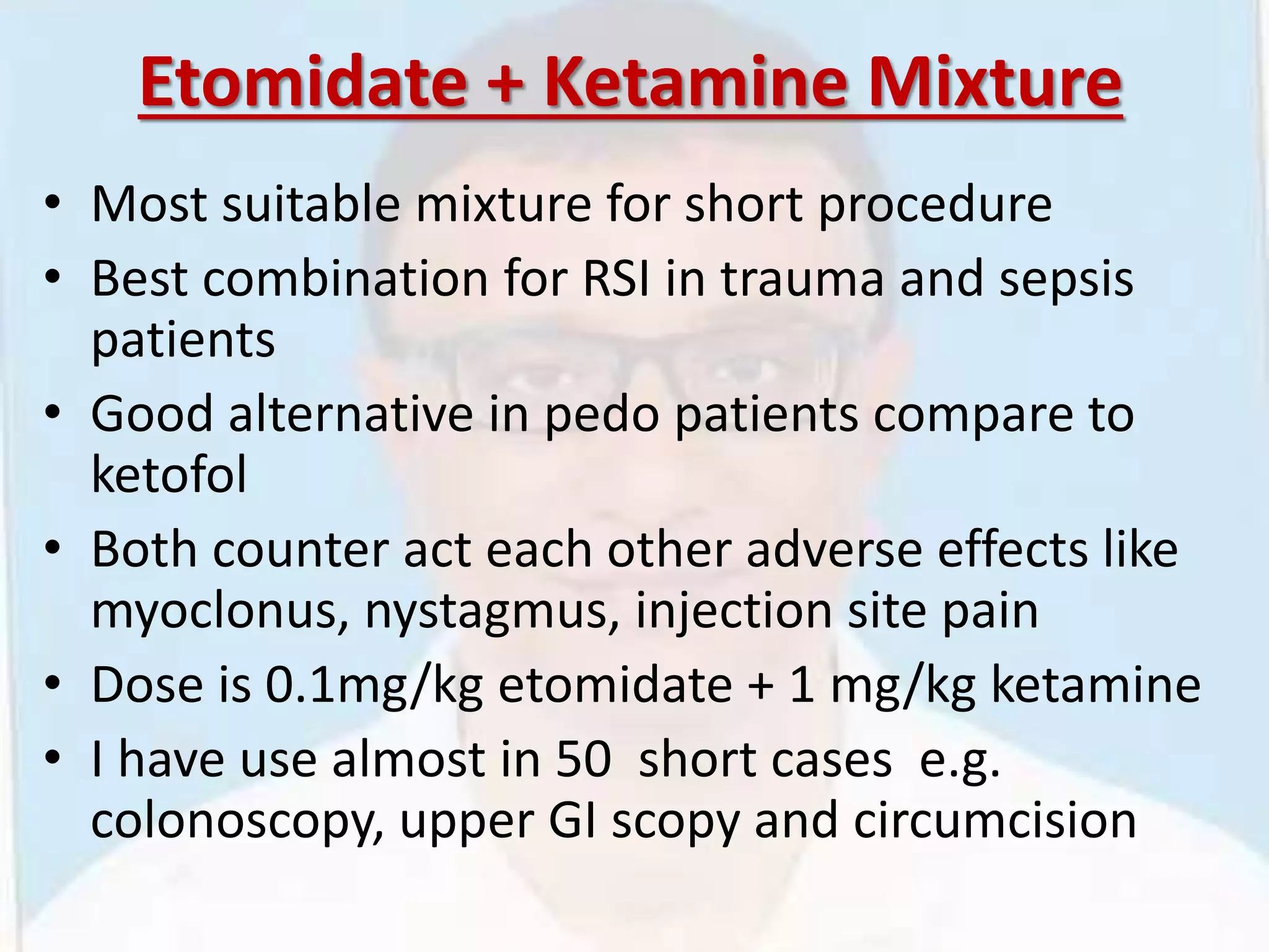 Etomidate a to z | PPTX