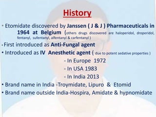 Etomidate a to z | PPTX