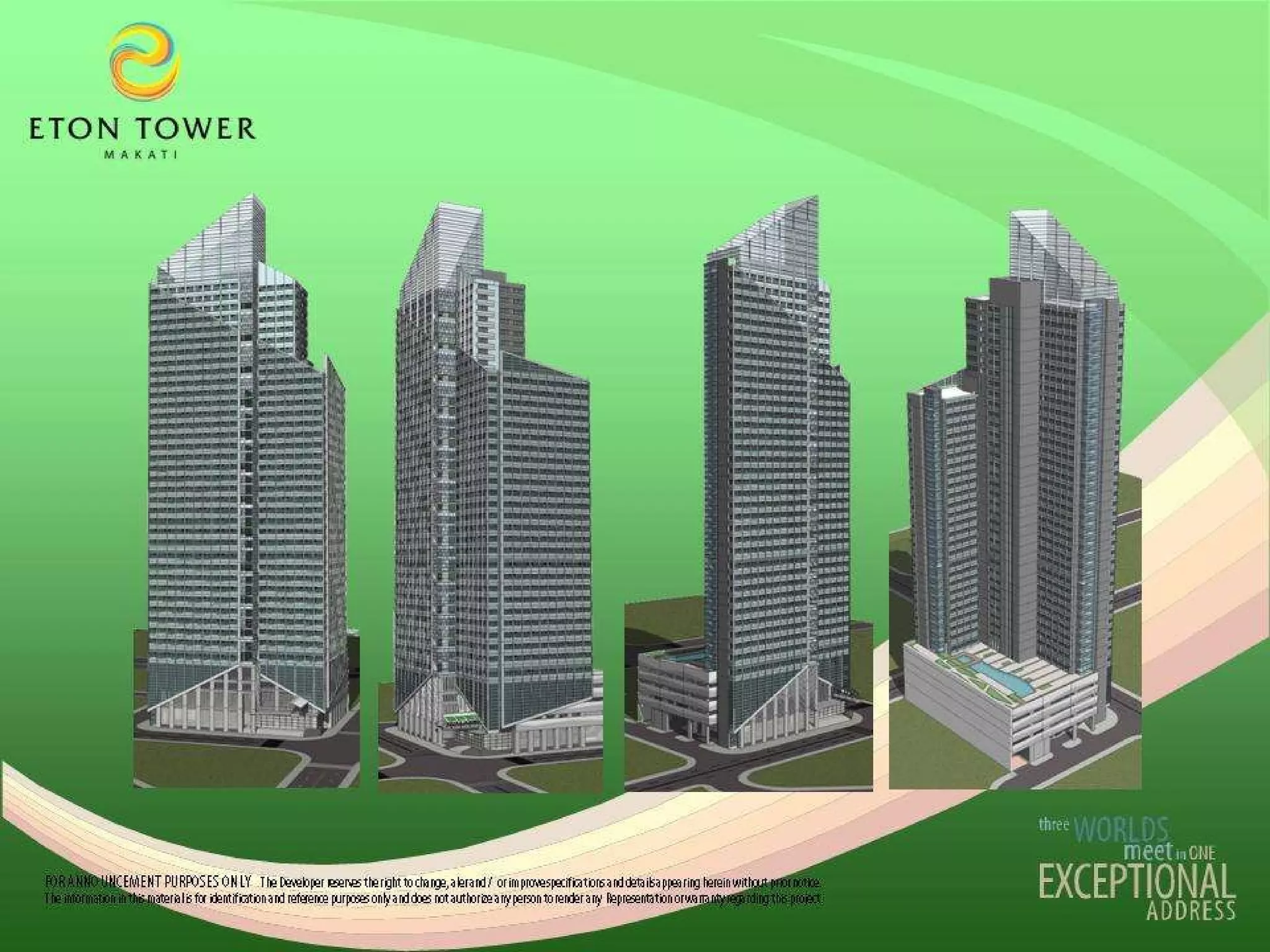 Eton Tower Makati Presentation | PPT