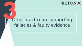 5 Critical Thinking Activities for the Classroom | PPT