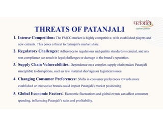 ETOP Analysis of Patanjali this study is for acknowledgement of our ...