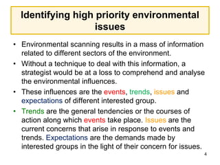 ETOP(environmental threat and opportunity profile).ppt | Environmental ...